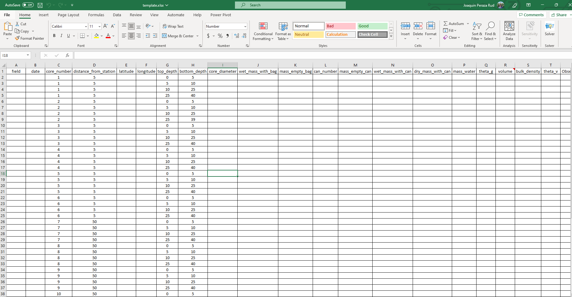Device-specific field calibration - CRNPy Documentation